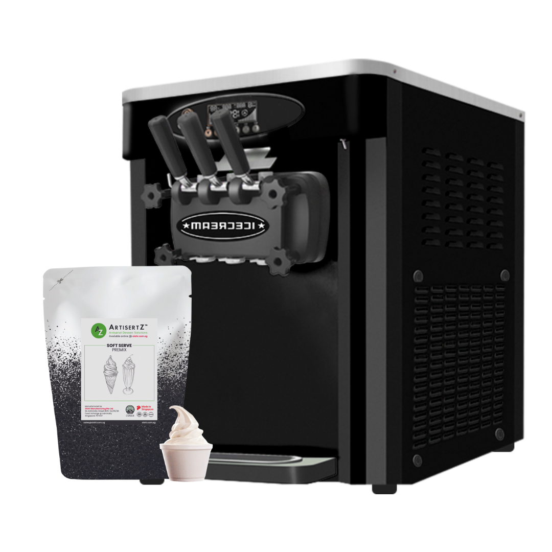 Premium Soft Serve Premix Bundle (Free Soft Serve Machine) - Oishi ...